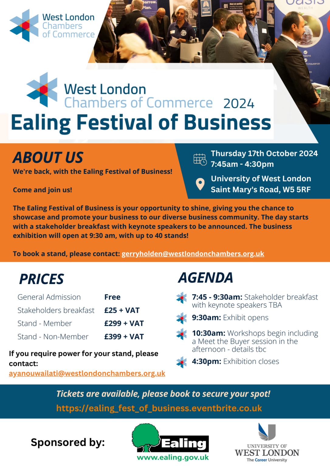 Ealing Festival of Business 2024 - Make It Ealing